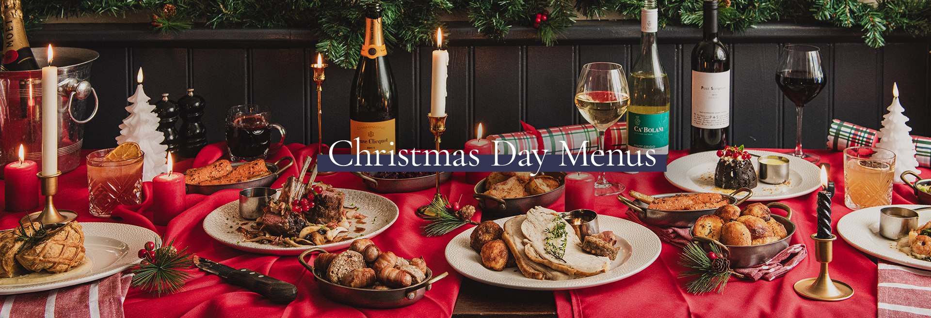 Christmas Day 2024 Menu in London | The Builder's Arms